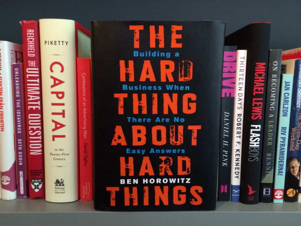The hard thing about hard things, de Ben Horowitz